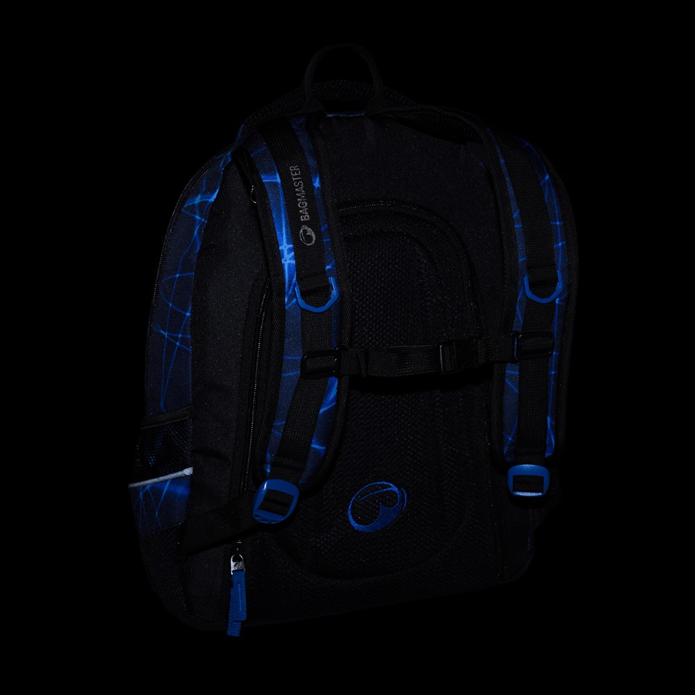 Študentský batoh DIGITAL 24 A – modrý | Bagmaster.sk